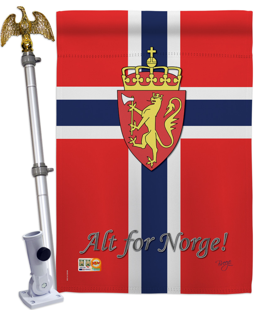 Norway Flags Of The World Nationality House Flag Set Modern Flags