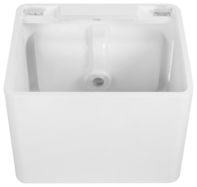 24" Streamline K-1952-24 Solid Surface Resin Wall Hung Basin ...