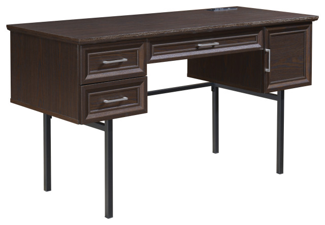 Jefferson Executive Desk, Power and Lockdowel Fastening System ...