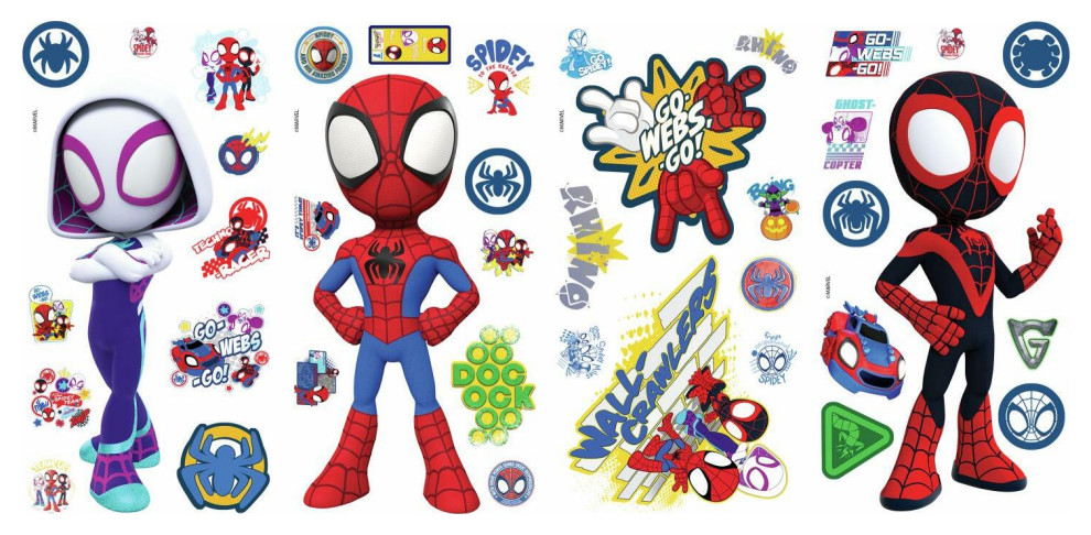 Spidey and His Amazing Friends Peel and Stick Wall Decals - Traditional ...