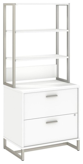 Method Lateral File Cabinet With Hutch - Contemporary - Filing Cabinets ...