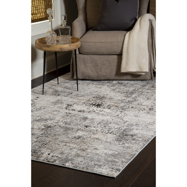 United Weavers Eternity Elixir Charcoal Area Rug 5'3"x7'2 ...