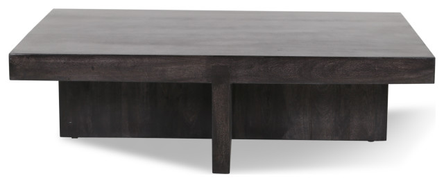 Posh Pollen Henderson Rectangle Coffee Table - Transitional - Coffee ...