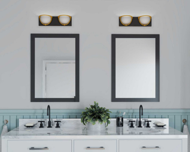 Progress Lighting P300091-30 Ponder 2 Light 16-1/8"W Integrated ...