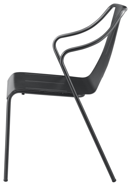 Callum Metal Chair, Set of 4 - Industrial - Dining Chairs - by New ...