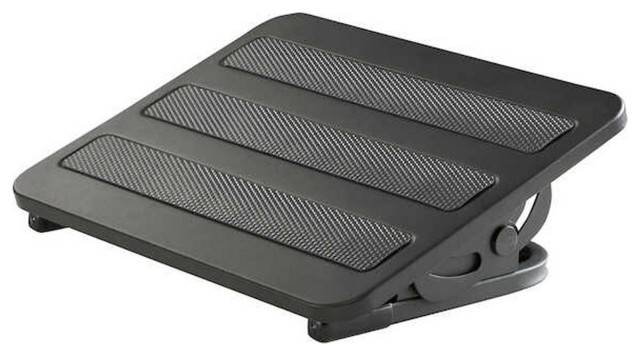 Safco 2121BL Ergonomic Tilting Footrest, Durable Steel Construction ...