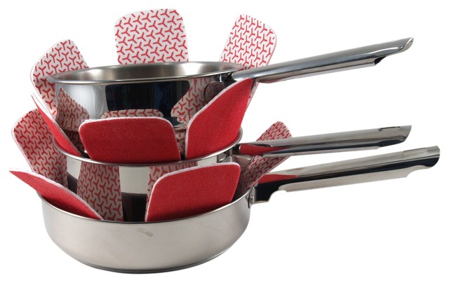 Envision Home Cookware Guard and Pot Protector, Set of 3 - Contemporary ...