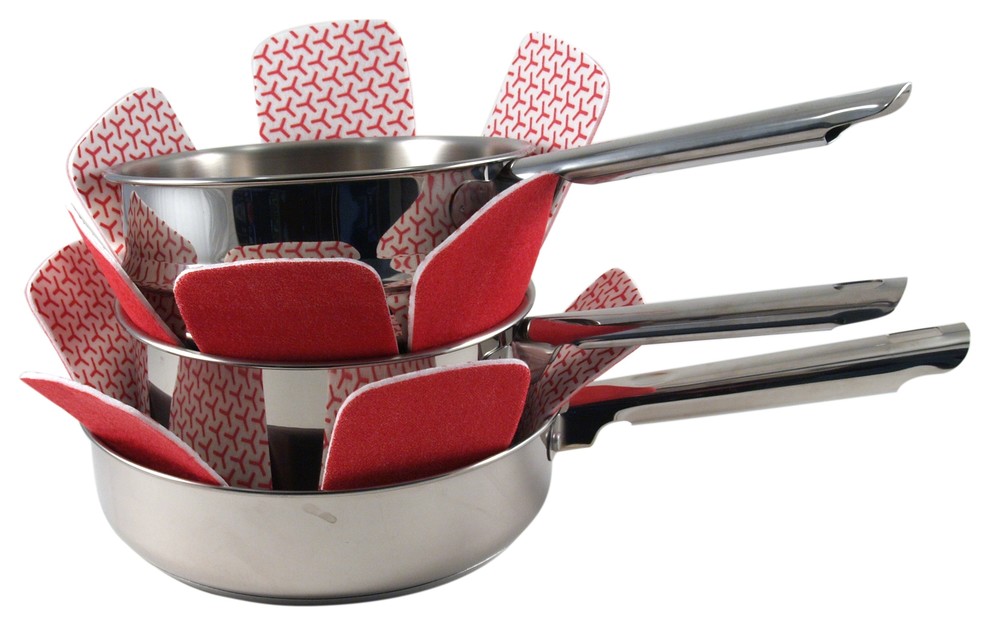 Envision Home Cookware Guard and Pot Protector, Set of 3 - Contemporary ...