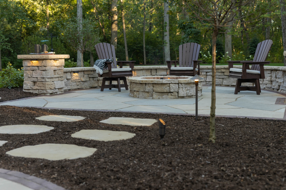 A Captivating Landscape: Limestone, Pergola, and a lot more ...