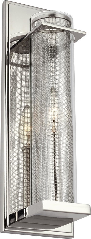 Murray Feiss Silo One Light Wall Sconce WB1874PN - Transitional - Wall ...