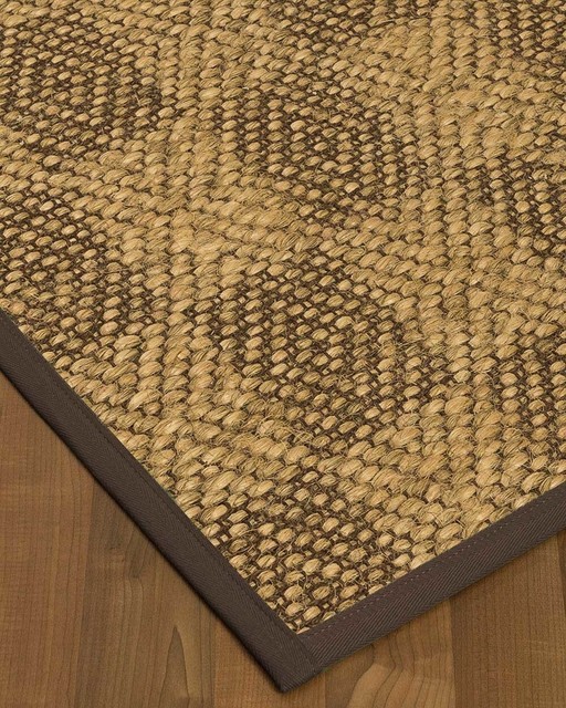 Natural Area Rugs, Rectangle , Bronte, Sisal Brown/Multi,Fudge Border ...