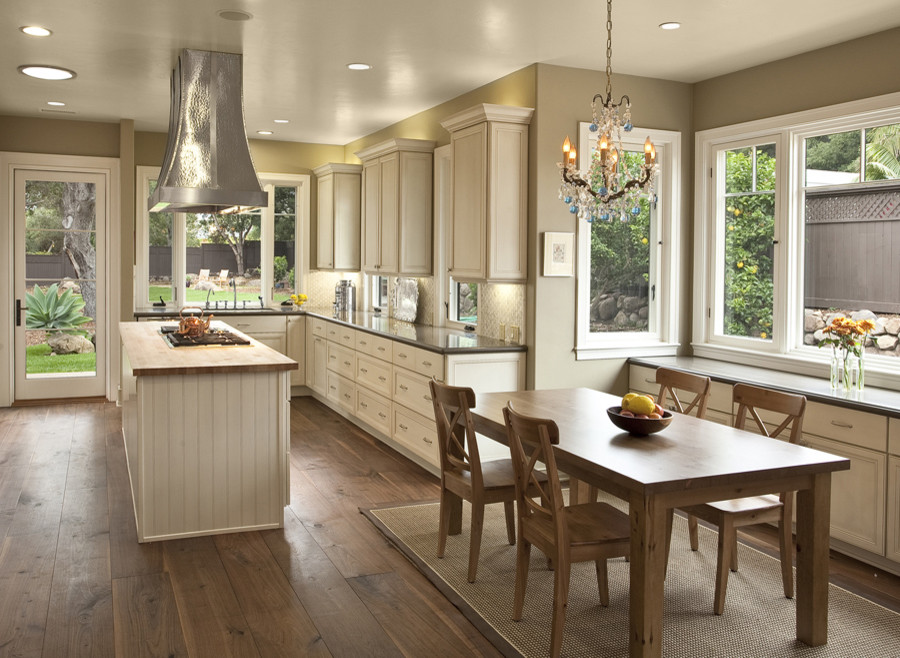 Carpinteria Craftsman Kitchen - Traditional - Kitchen - Santa Barbara ...