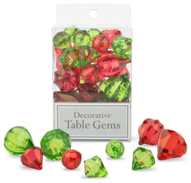 Home Decor Gems Blues, 6x3x3" - Contemporary - Decorative Objects And ...