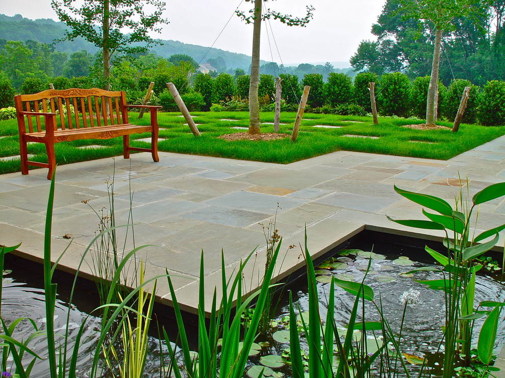 New estate home in the valley - Traditional - Patio - New York - by ...