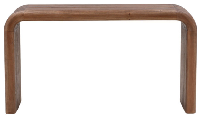 Chestnut Waterfall Desk - Transitional - Desks And Hutches - by Design ...