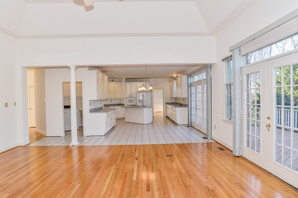 Living Room To Kitchen Floor Transition