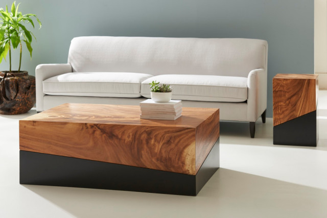 Geometry Side Table, 14" - Contemporary - Side Tables And End Tables ...