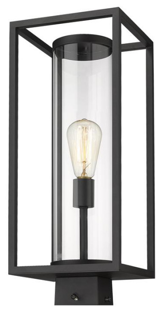 Light Outdoor Post Mount Fixture - Transitional - Post Lights - by ...