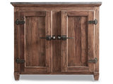36" Reclaimed Elm Single Bath Vanity - Rustic - Bathroom Vanities And ...