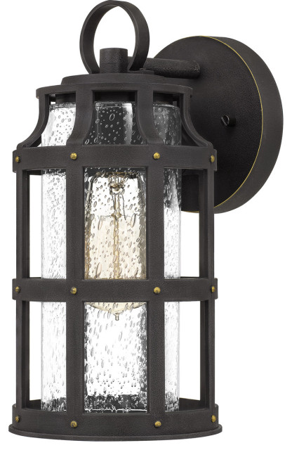 Quoizel LAS8406PN Lassiter Outdoor Lantern in Palladian Bronze ...
