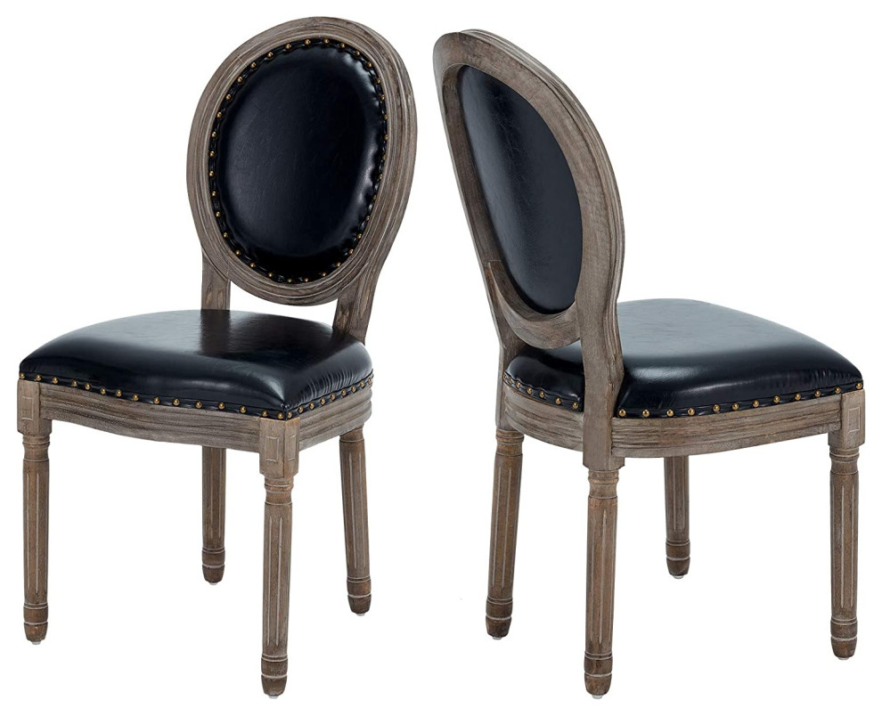 French Chairs with Round Back - Transitional - Armchairs And Accent ...