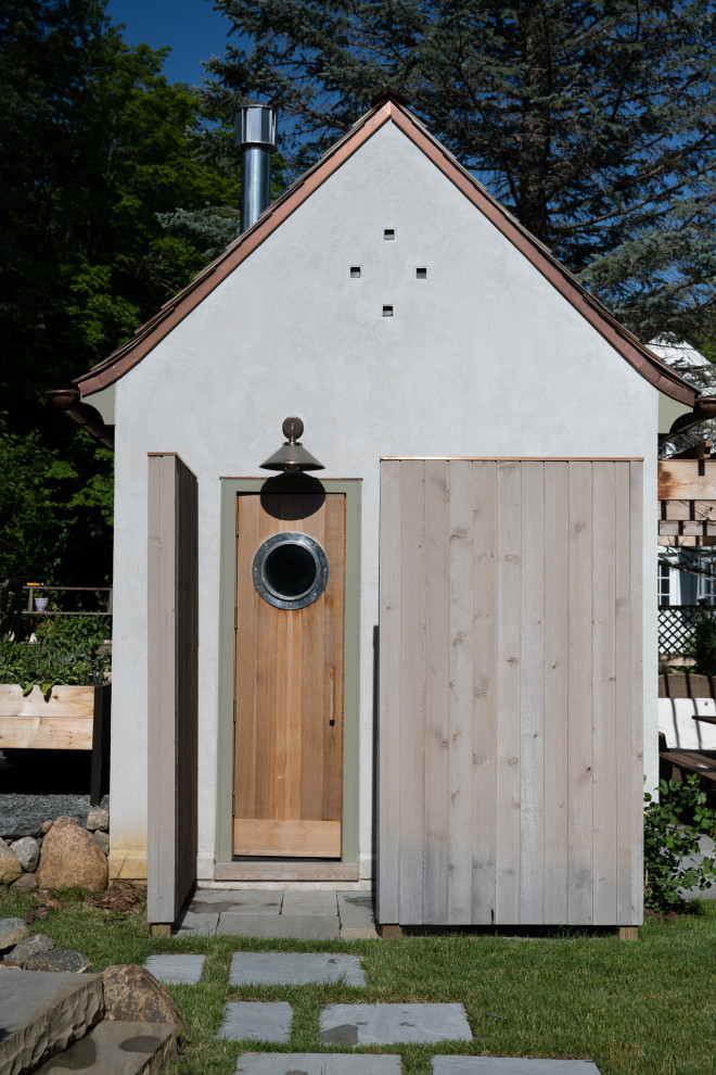 Modern European Cottage - French Country - Shed - Minneapolis - by Kyle ...