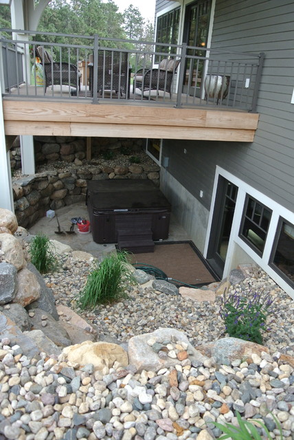Walkout Basement - Traditional - Pool - Other - by Castlerock ...