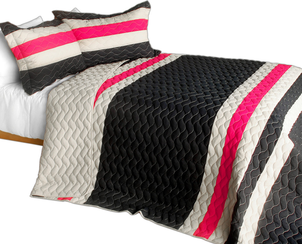 Silver Linings Playbook 3PC Patchwork Quilt Set (Full/Queen Size ...