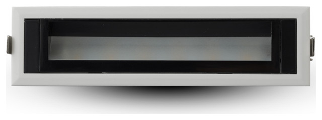 6.5" Integrated LED Recessed Wall Washer with Trim Commercial Grade ...