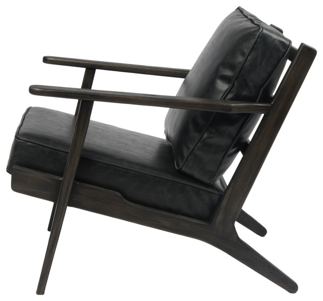 Junior Arm Chair - Black - Midcentury - Armchairs And Accent Chairs ...