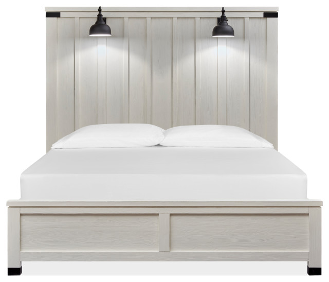 Complete Panel Bed, Queen - Farmhouse - Platform Beds - by Magnussen ...