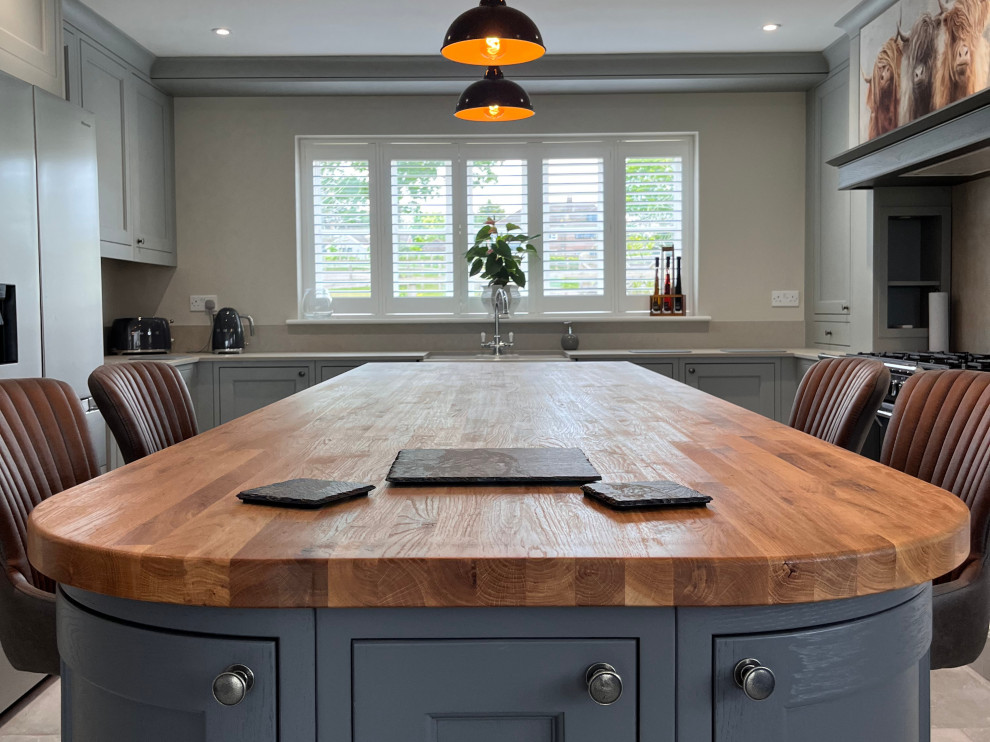 Modern Luxury Farmhouse Kitchen - Rustic - Kitchen - Essex - by Spires ...