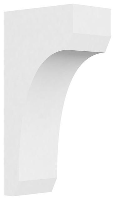 Standard Legacy Architectural Grade PVC Corbel, 5"W x 9"D x 18"H ...
