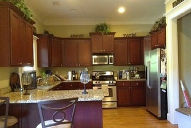 Updated kitchen ideas with working with what I have