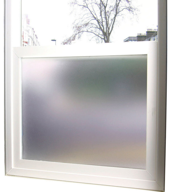 Simply Private Frosted Privacy Film, Large, 48"x84" - Contemporary ...