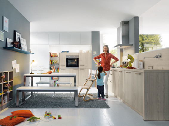 Ravena Plus Natural Mountain Larch Schüller Kitchen - Modern - Kitchen ...