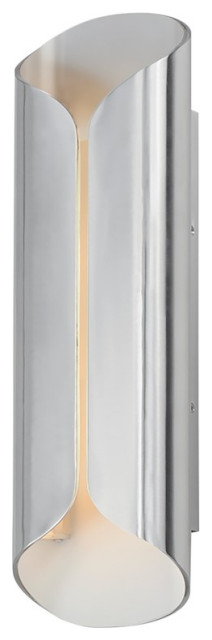 ET2 Lighting Folio 2-Light 20" LED Outdoor Wall Mount, Aluminum/White ...