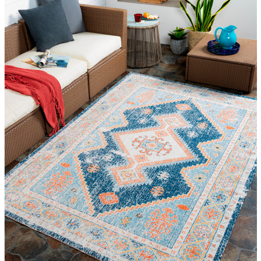 Huntington Beach HTB-2303 Indoor/Outdoor Area Rug, 6'7 x 9 ...