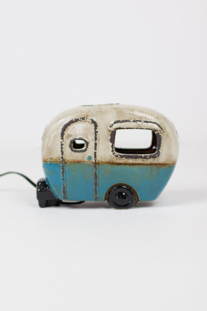 Ceramic Camper Lamp - Night-lights - by LIGHTING JUNGLE | Houzz