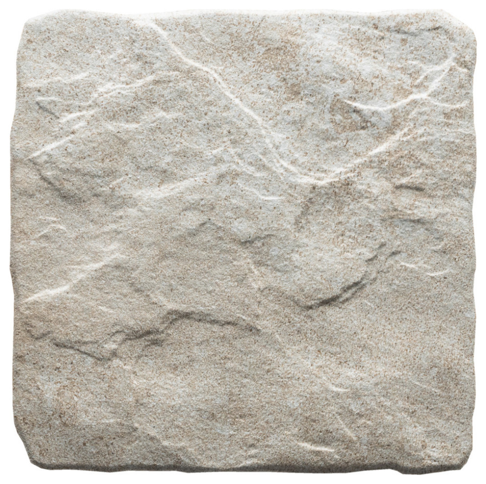 Country Beige Porcelain Floor and Wall Tile Sample - Traditional - Tile ...