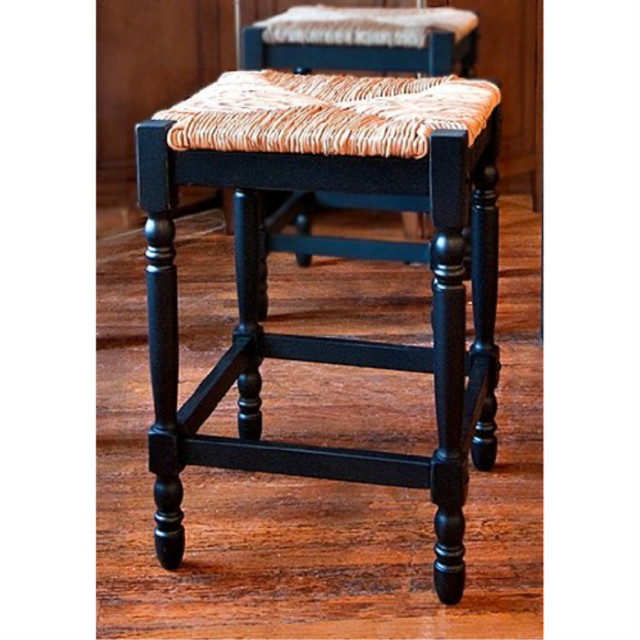 French Country Counter Stool - Beach Style - Bar Stools And Counter ...