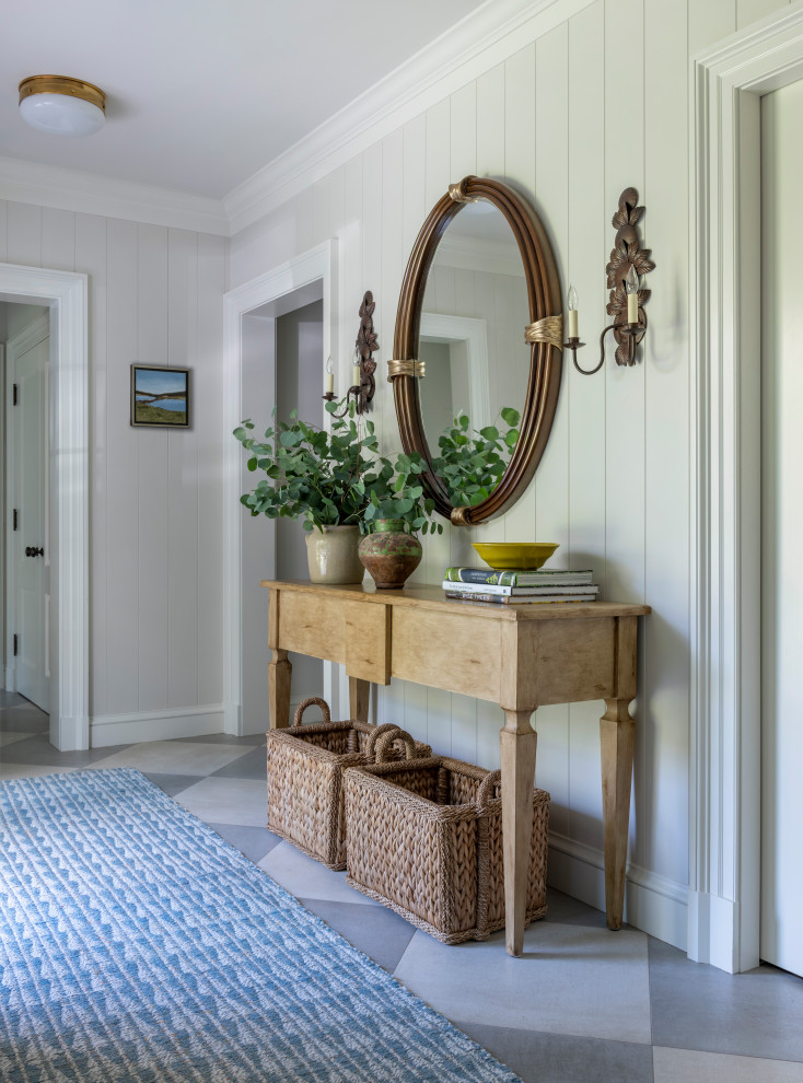 Hallway - Traditional - Hall - Boston - by Brookes + Hill Custom ...