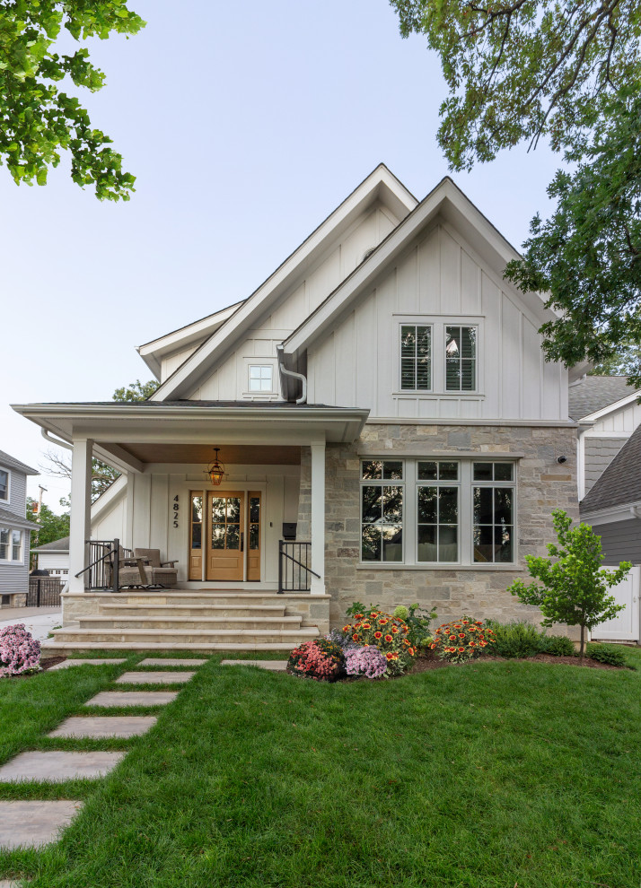 Oakwood Ave, Downers Grove, IL - Farmhouse - Exterior - Chicago - by ...