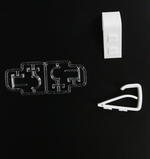 Over The Window Curtain Rod Brackets for Sash - Transitional - Curtain ...