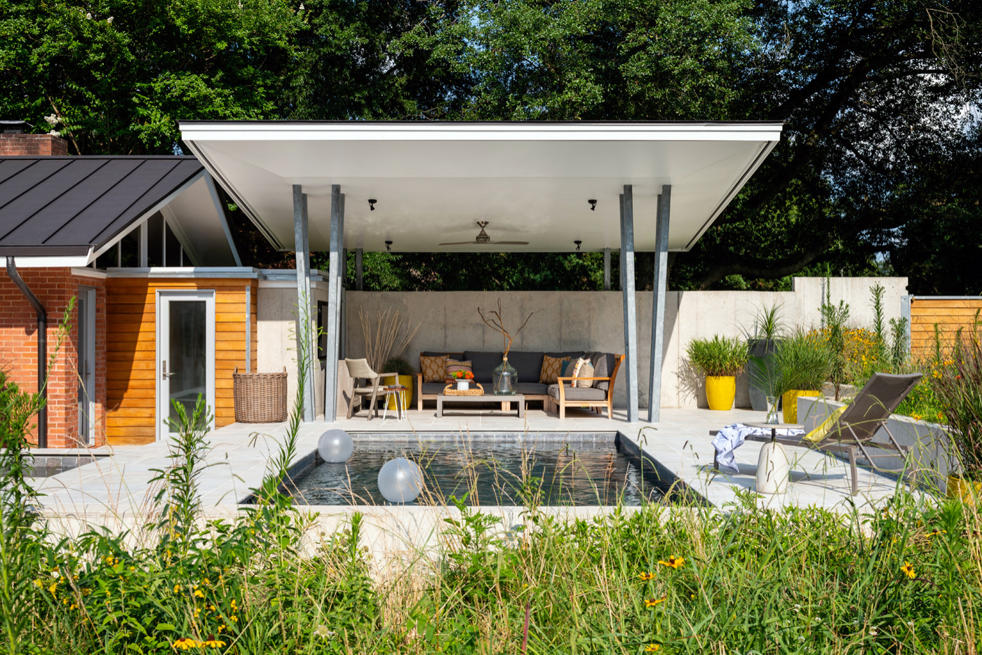 Contemporary Shade Structures Shade Structures Dalton Construction