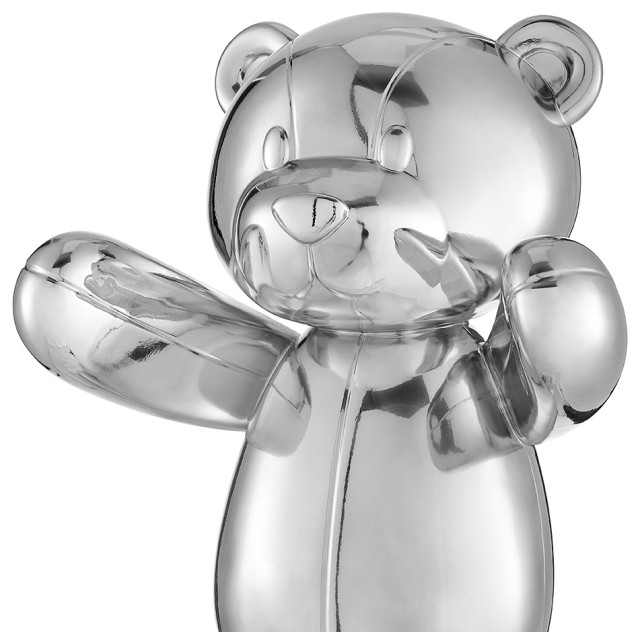 Gummy Bear Resin Handmade Chrome Sculpture - Contemporary - Decorative ...