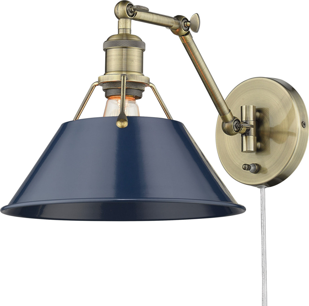 Orwell Articulating Wall Sconce - Contemporary - Swing Arm Wall Lamps ...