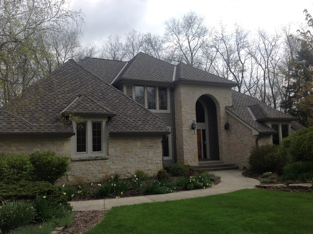 Grand Sequoia, weathered Wood - Traditional - Exterior - Columbus - by ...