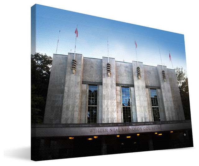 North Carolina State University Wolfpack Reynolds Coliseum Canvas Print ...