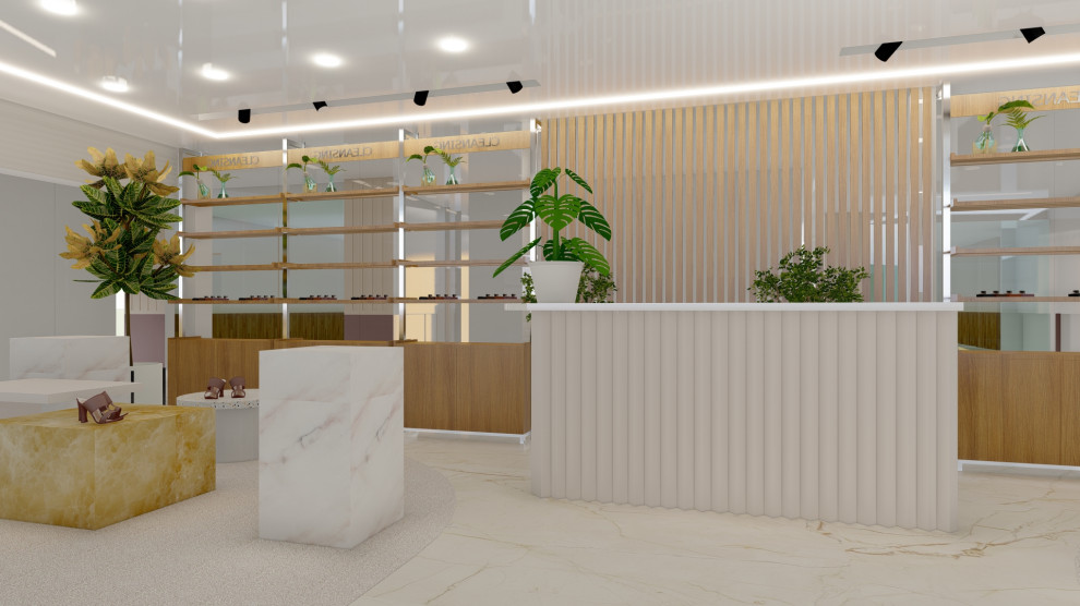 Modern Showroom Design at Hornchurch - Modern - Entry - London - by ...